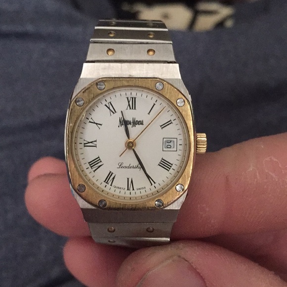 Neiman Marcus | Accessories | Neiman Markus Gold And Silver Watch ...